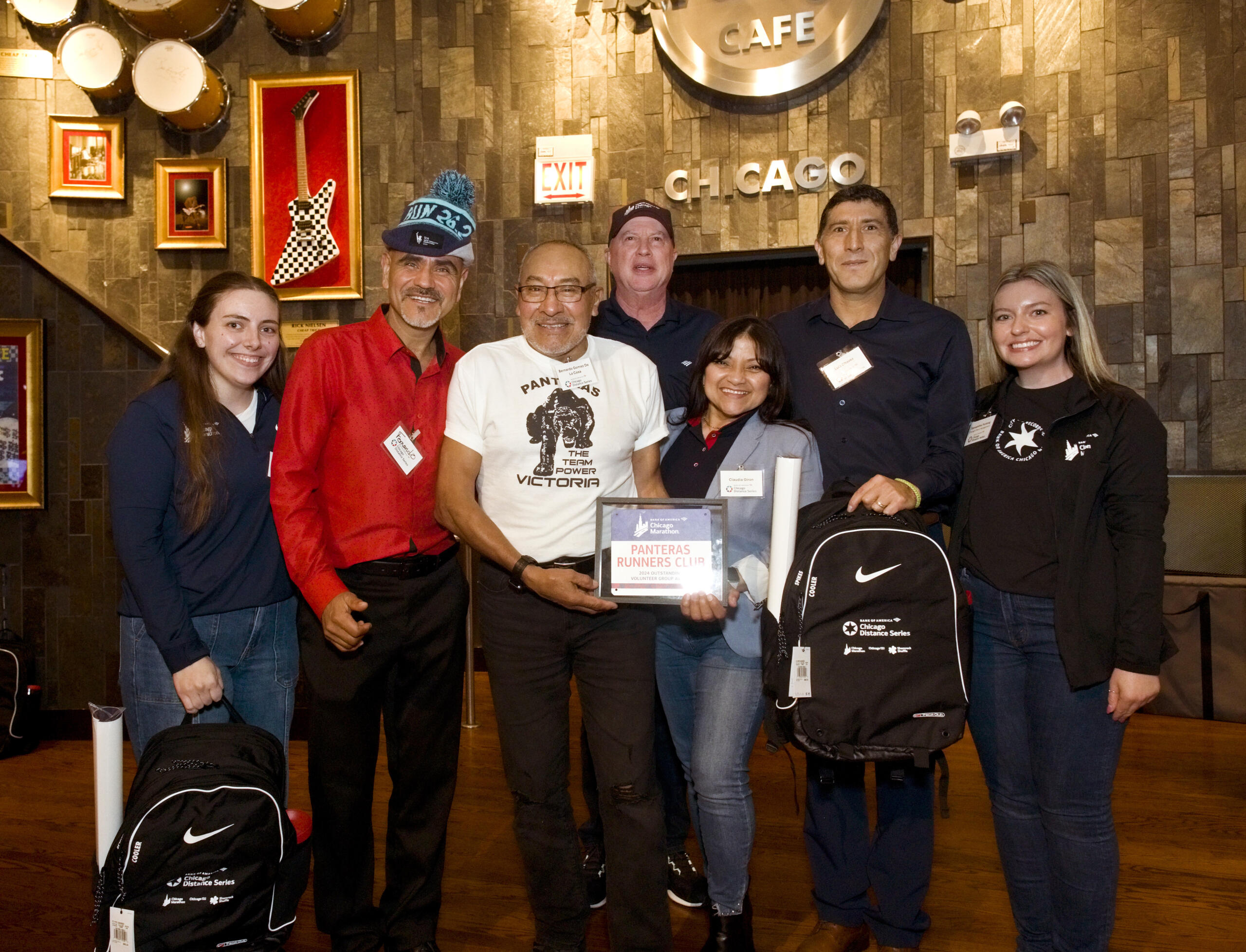 Outstanding Volunteer Group Award - Bank of America Chicago Marathon